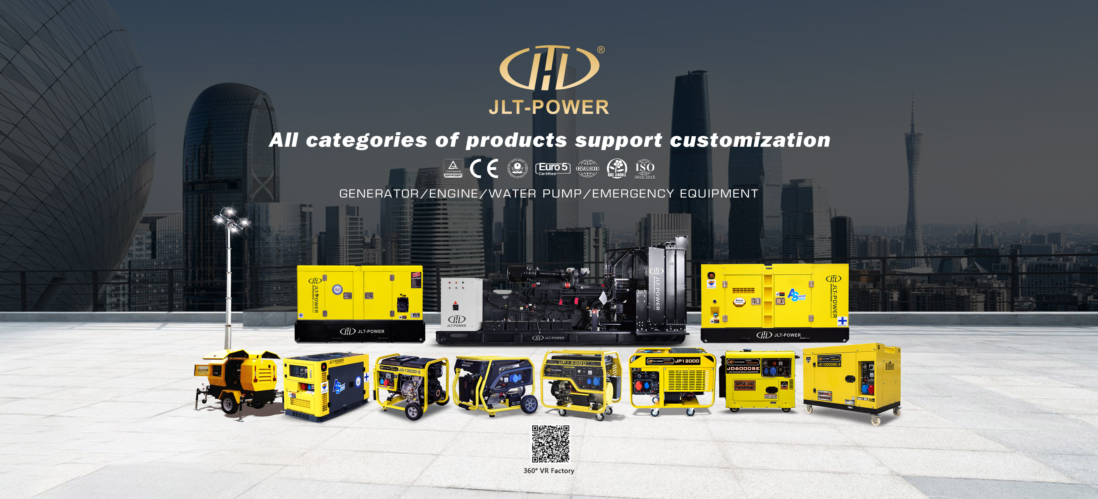 China Senior Generator Manufacturer丨 jlt-power